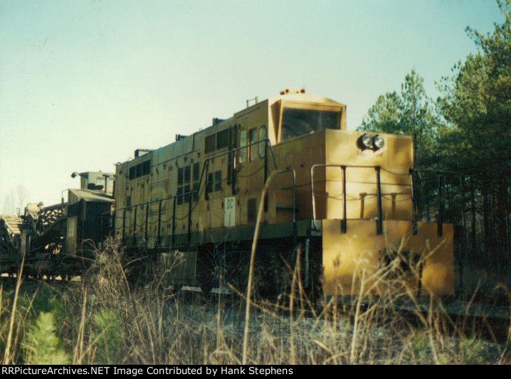 Loram DC-1 tied up after a days work